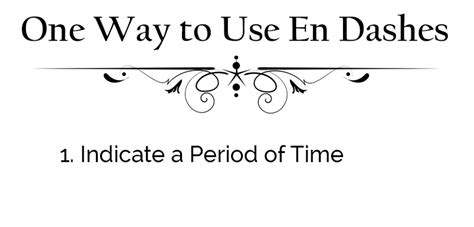 How To Use En Dashes The Visual Communication Guy
