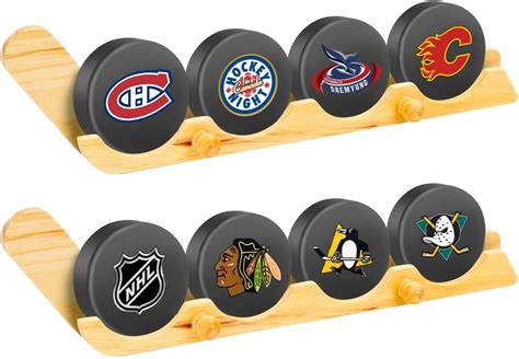 Lyunzis 2 Pack Hockey Puck Display Cases For Fathers Day