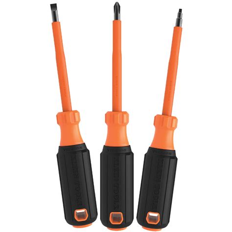 Klein Screwdriver Set 1000v Insulated 3 Piece