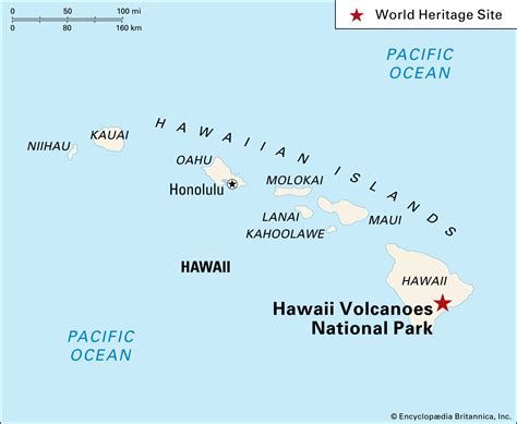 Map Of Volcanoes In Hawaii Hawaii Volcano Map Vjcsmp