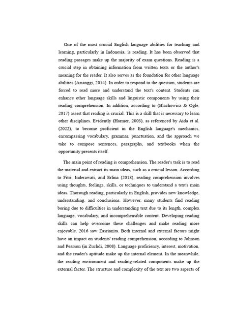 Background Thesis Proposal Download Free Pdf Reading Comprehension