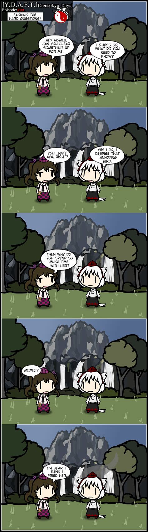 299 Asking The Hard Questions R Touhou