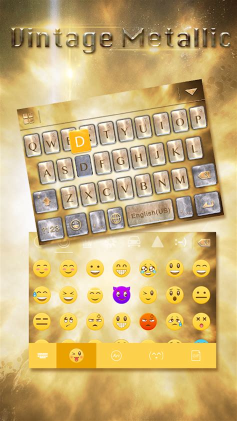 Vintagemetallic Keyboard Background Apk For Android Download