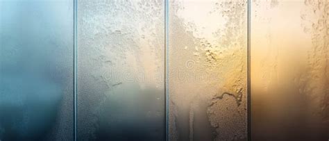 Frosted Glass Texture Showcasing Gradient Opacity And Smooth Light
