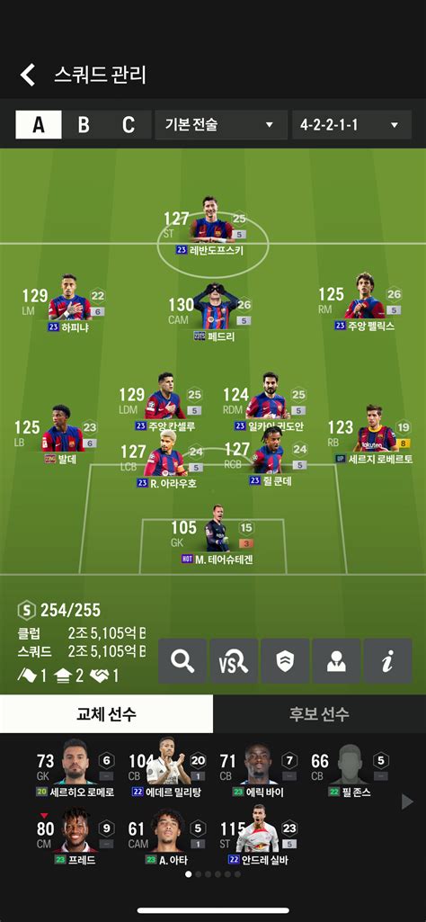 바르샤 스쿼드 보강 질문 Ea Fc 온라인 에펨코리아