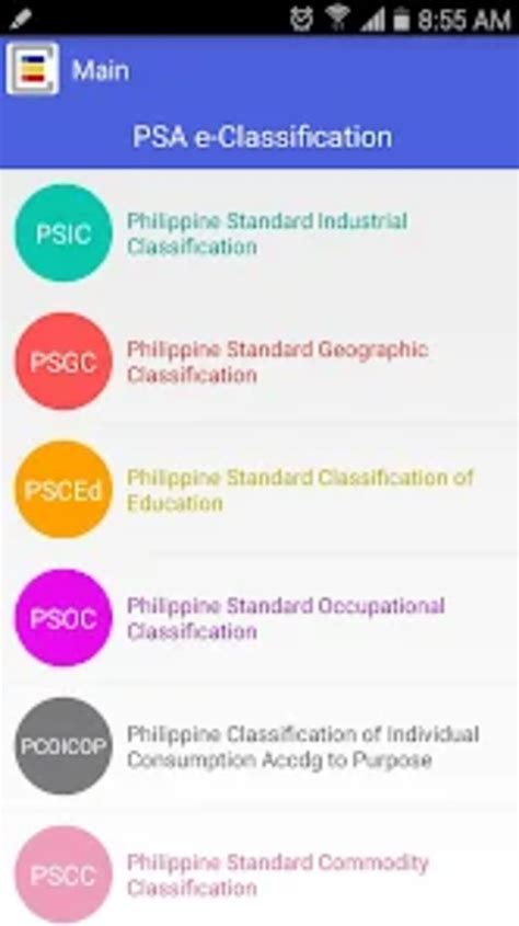 E Classification Para Android Descargar