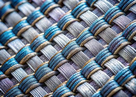 Intricate Gray And Silver Woven Fabric A Closeup Exploration Of Texture