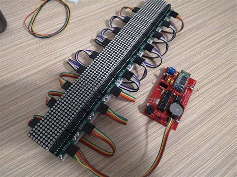 Arduino LED Bluetooth Matrix Display 80x8 Px Ardumotive Arduino