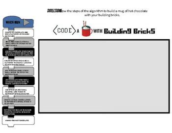 Unplugged Coding Building Bricks Winter Mats By WOL Worlds Of Learning