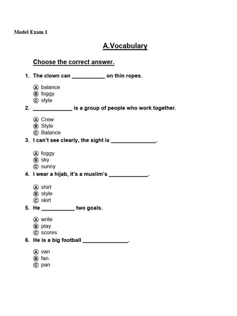 examview model exam 1 4 tst pdf