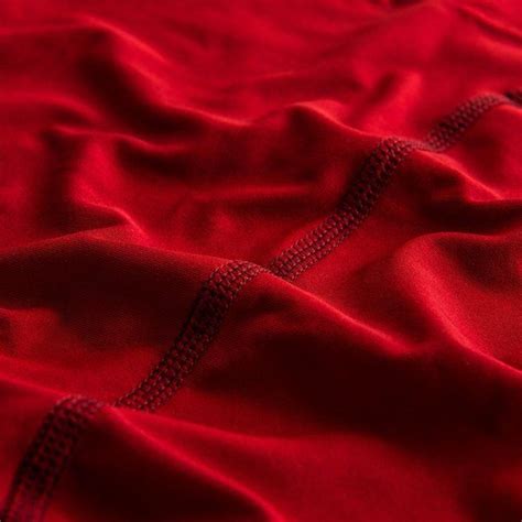 Nike Pro Combat Core Compression Mock Ls Red