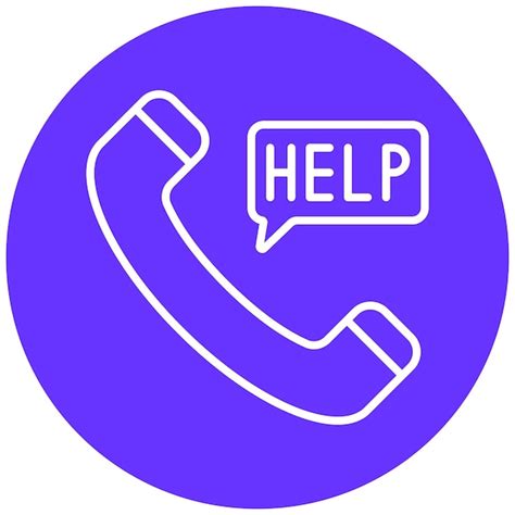 Estilo Del Icono De Ayuda Para El Diseño Vectorial Vector Premium