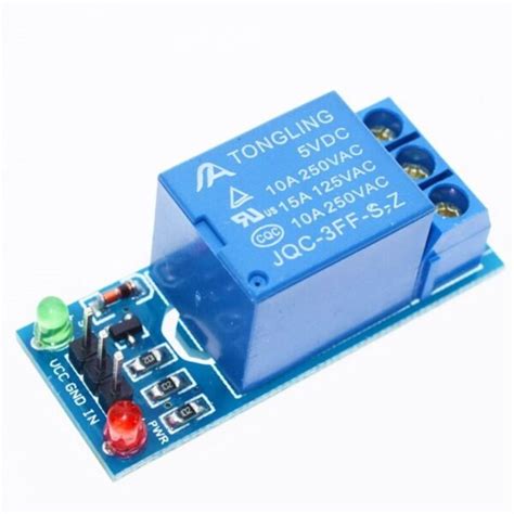 5pcs DC 5V Low Level Trigger 1 Channel Relay Module Shield Board Kunkune