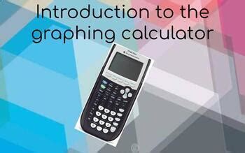 Intro To The TI Graphing Calculator Editable Google Slides W Pear Deck
