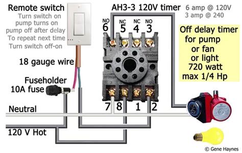 How To Wire Off Delay Timer