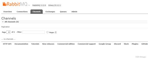 Rabbitmq入门指南：管理页面全面指南及实战操作rabbitmq管理界面 Csdn博客