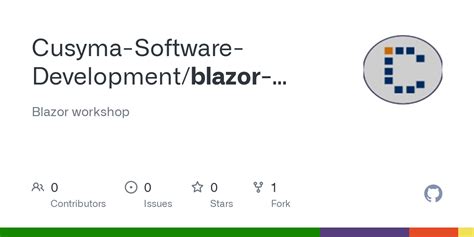 Blazor Trainingdocs01 Components And Layoutmd At Main · Cusyma