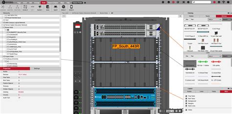 Netterrain Dcim Software Data Center Infrastructure Management Graphical Networks Dcim