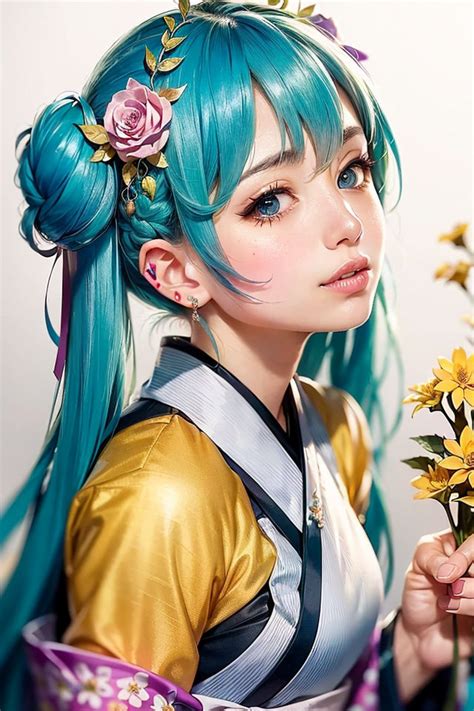 Ai Art Realistic Hatsune Miku By Kowaiihamster On Deviantart