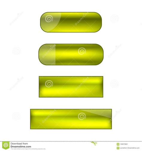 Vector Web Buttons Set Stock Illustration Illustration Of Element