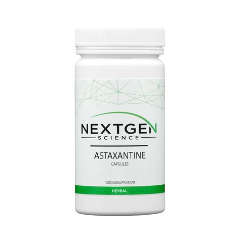 Astaxanthine Natuurlijke Producten Nextgen Science