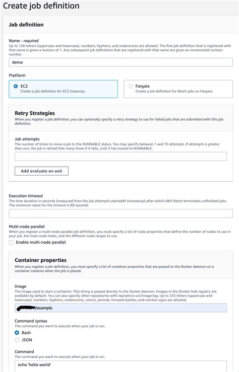 how to authenticate private container registries using aws batch aws compute blog