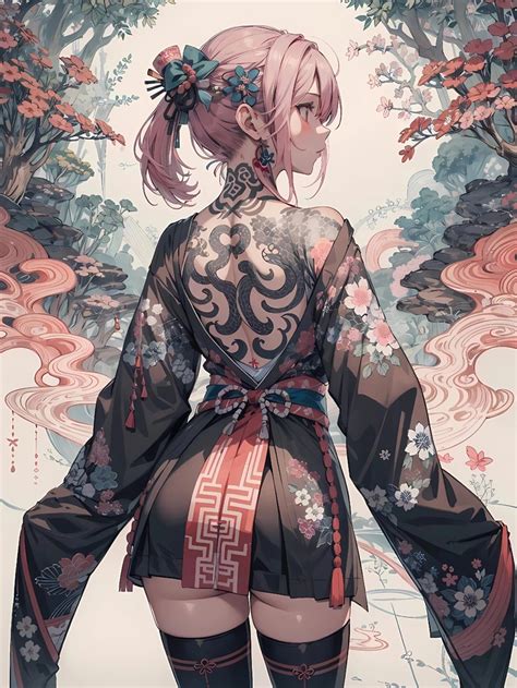 Аниме девушки из нейросети Пикабу