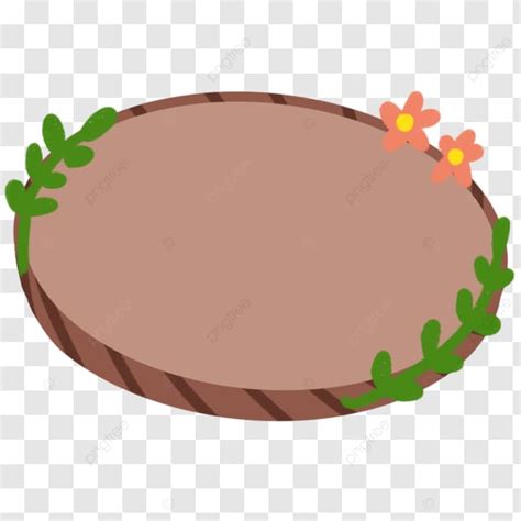 나뭇잎과 꽃이 있는 타원형 견적 프레임 인용하다 프레임 제목 레이블 Png 일러스트 및 Psd 이미지 무료 다운로드 Pngtree