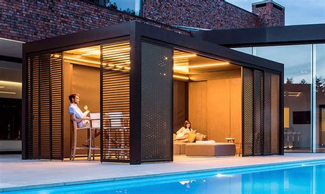 Skyco Shade Camargue Renson Outdoor Structure Skyco Shading System