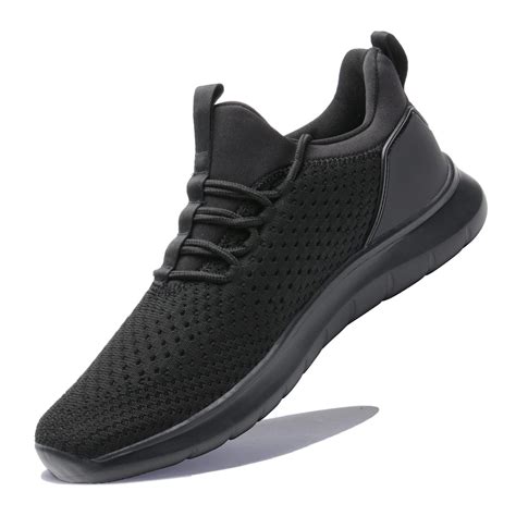 Wotte Mens Athletic Walking Running Shoes Slip On Mesh Sneakers