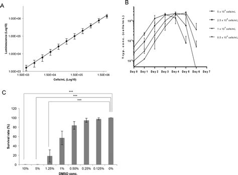 The Optimization Of The Conditions Of The Assay Using Celltiter Glo