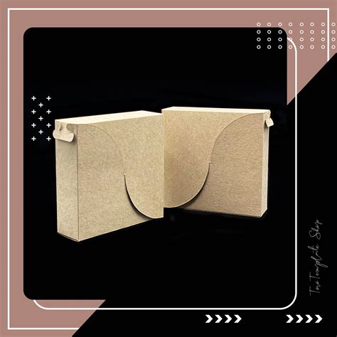 Rectangle Box Template Gift Box Template Candy Box Template Etsy
