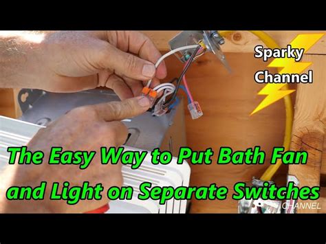 How To Wire Ceiling Fan With Separate Light Switch Infoupdate Org