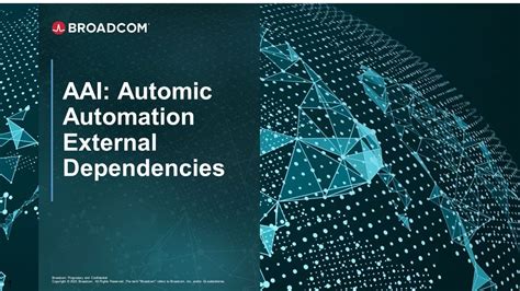 Aai Automic Automation External Dependencies Youtube