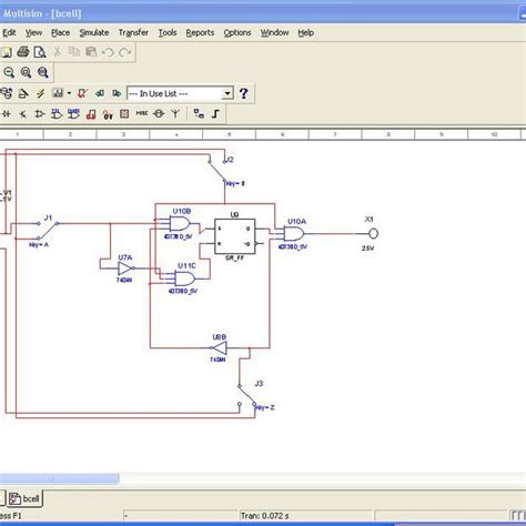 Logic Circuit Of Binary Cell Download Scientific Diagram