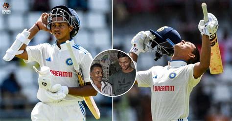Yashasvi Jaiswal Crying Yashasvi Jaiswal Father Crying Yashasvi Crying Test Century
