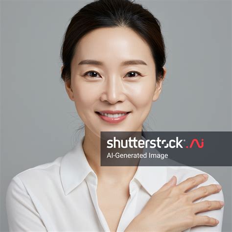 Photorealistic Candid Photography Korean Woman Age Ai Generated Image