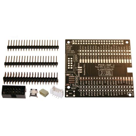 pico hat r2 hat interface for raspberry pi pico
