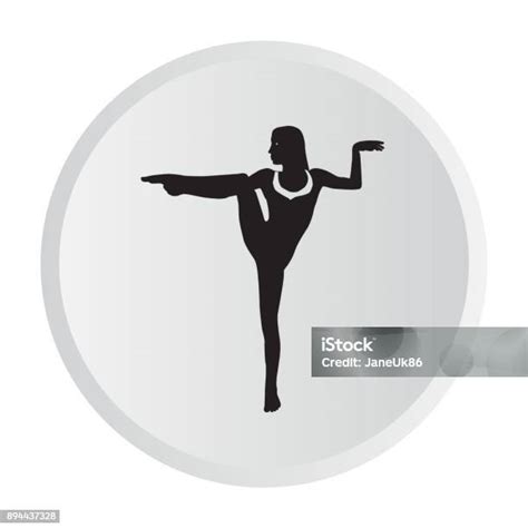 실루엣 젊은 여자 연습 요가 소녀 필 라 테 스입니다 추상적인 배경 벡터 가냘픈에 대한 스톡 벡터 아트 및 기타 이미지 가냘픈 균형 디자인 Istock