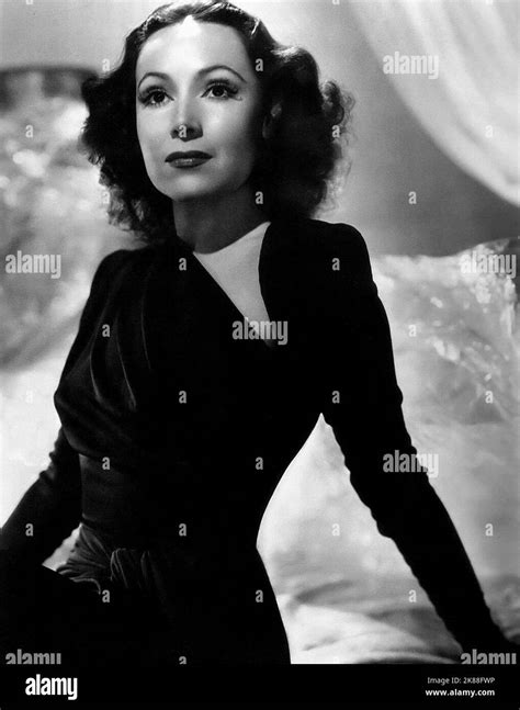 Dolores Del Rio Actress 10 June 1938 Warning This Photograph Is For