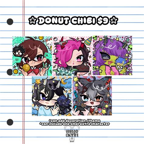 Donut Chibi 9 By Helloaerin On Deviantart