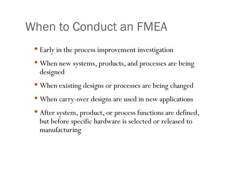 Fmea1 Pfmea Analysis Overview Introduction Ppt