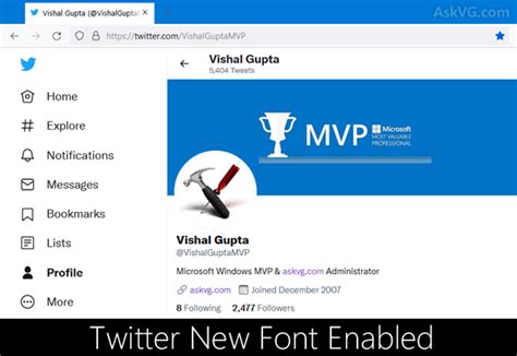 [tip] Disable New Twitter “chirp” Font And Restore Old Design Ui Askvg