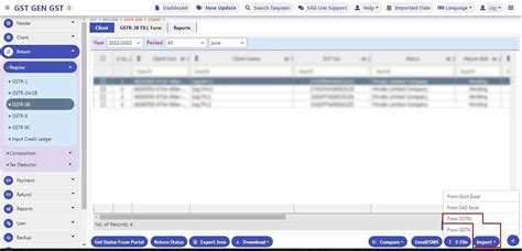 Step By Step Process To File GSTR B By Gen GST Online Software