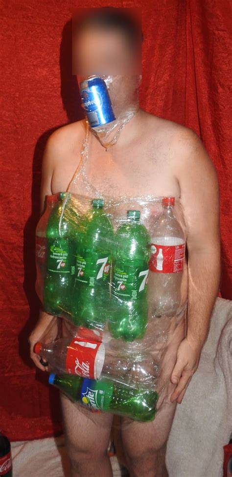 Bottle Bondage Celophane 14 Pics Xhamster