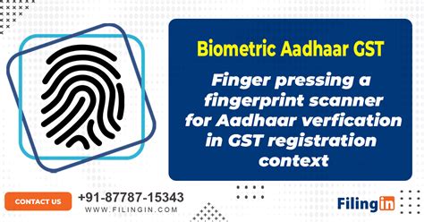 Biometric Aadhaar Authentication Gst
