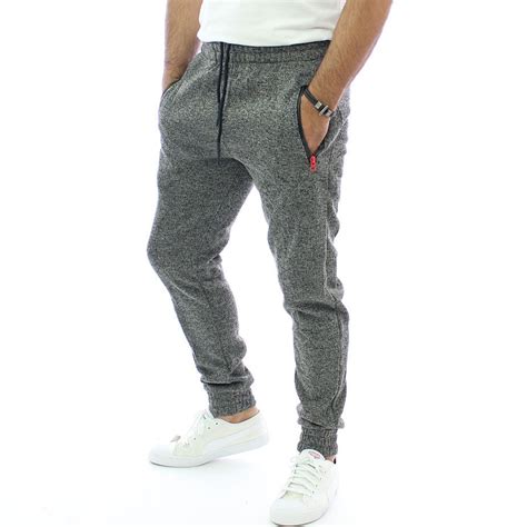 Удобен мъжки спортен панталон в цвят петрол с права кройка с леко