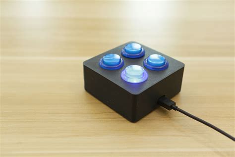 Arcade Button Control Box By Adafruit Download Free STL Model Printables Com