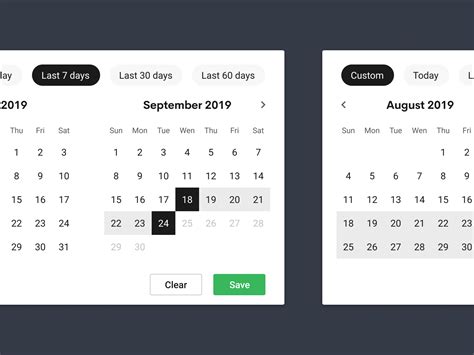 Filter By The Date 🍟concept By Reinis Pauliņš On Dribbble