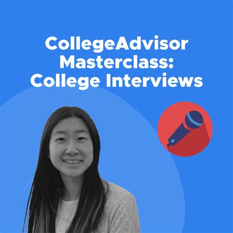Collegeadvisor Masterclass College Interviews